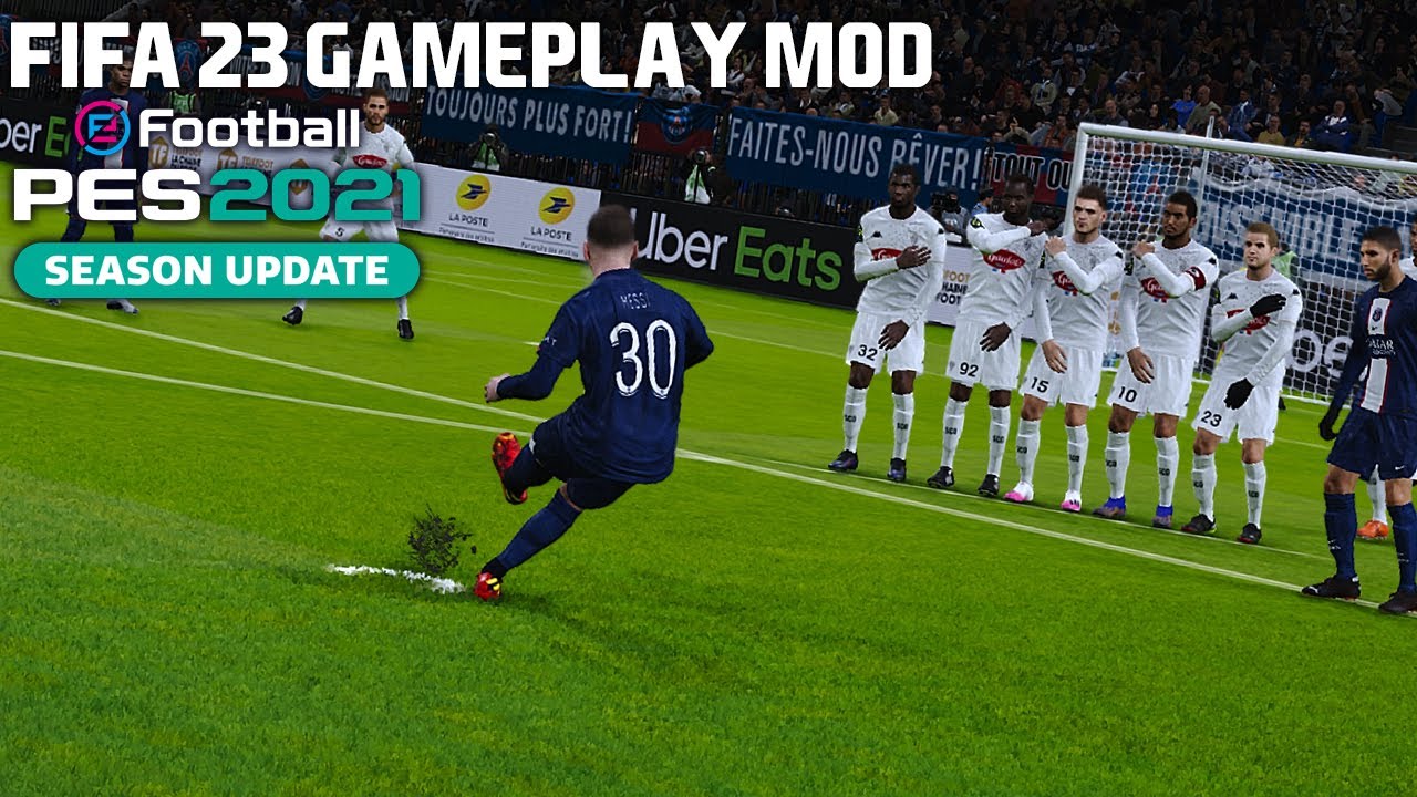 PES 2021 NEW FIFA 23 GAMEPLAY MOD BY HOLLAND | ALL PATCH - YouTube