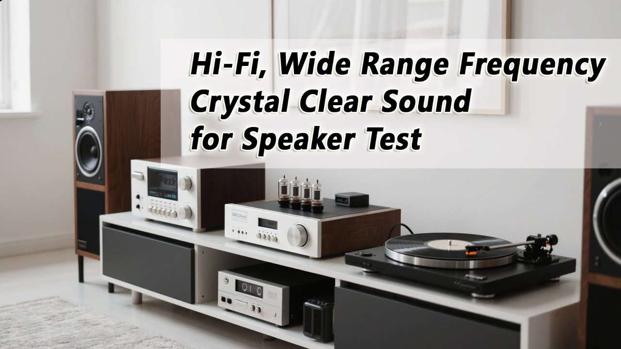 HiFi, Wide Range Frequency, Deep House, Techno, Trance in Crystal Clear ...