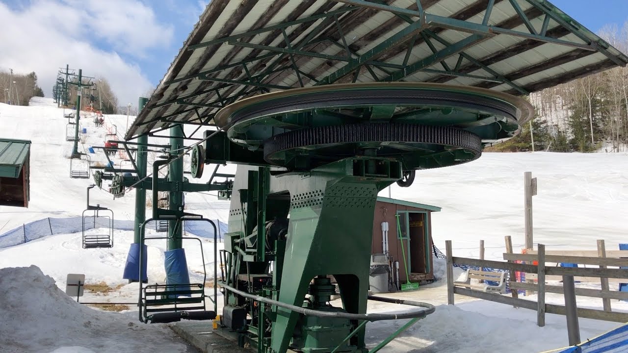 Green Chair - Ski Vorlage / Hall Double Chairlift - YouTube