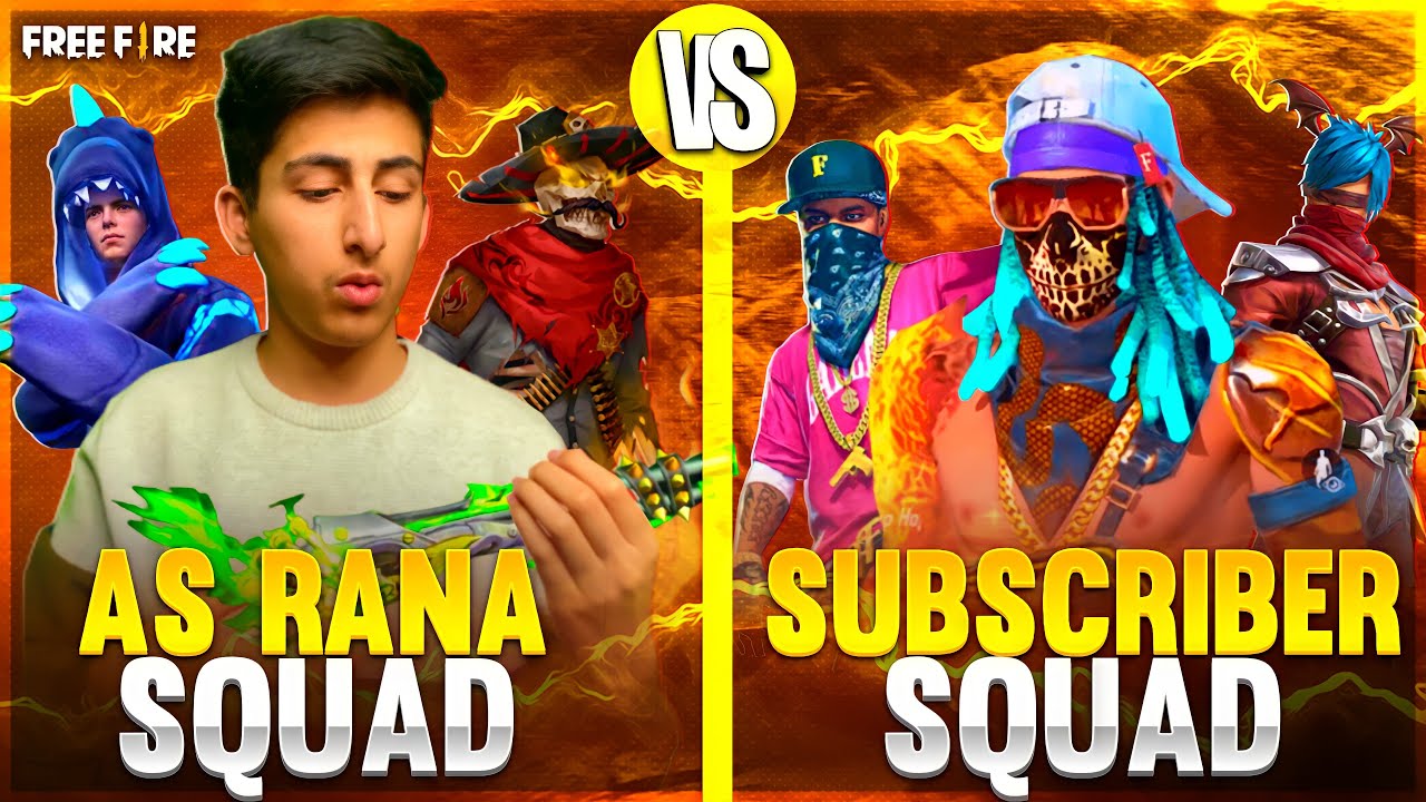 As Rana Playing clash Squad Match with Subscribers And Frinds Most ...