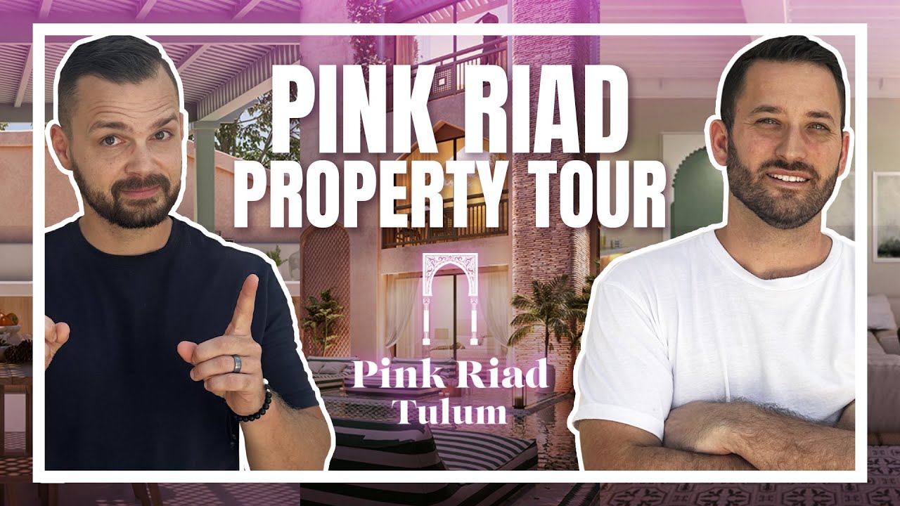 Mediterranean Concept in Mexico - Pink Riad Property Tour in Tulum ...
