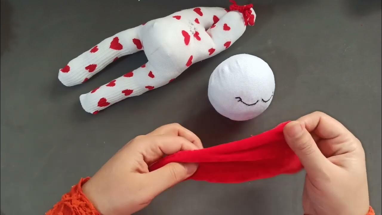 How To Make A Sock Doll Diy Socks From Dolls Youtube