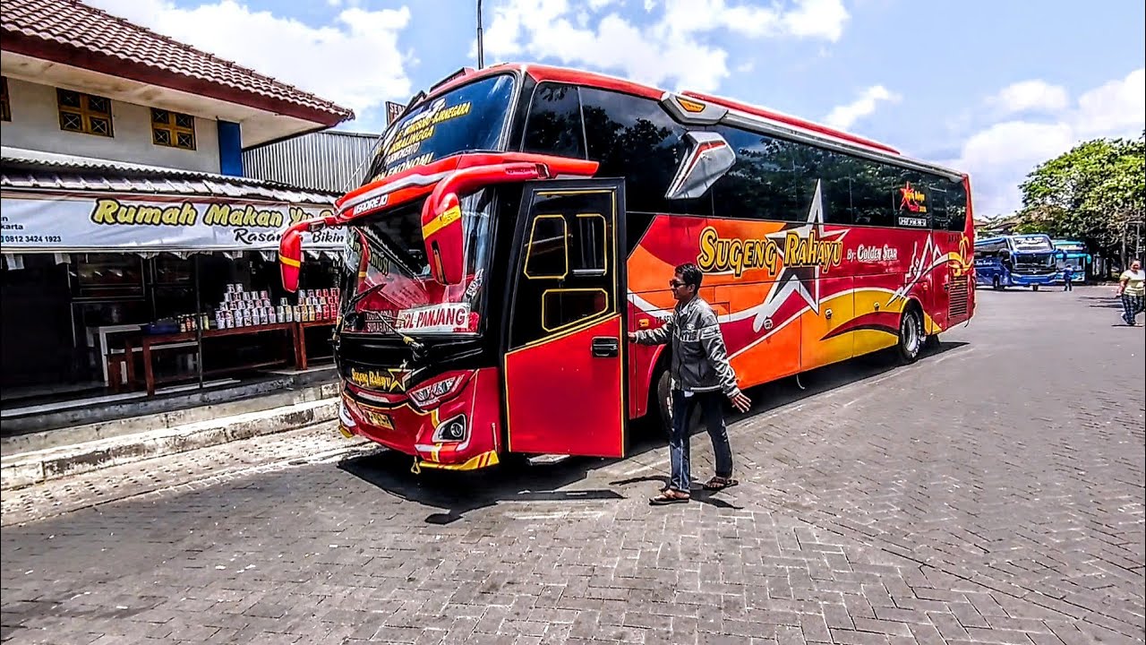 DAPAT 16 PENUMPANG DI TERMINAL JOGJA, SUGENG RAHAYU 7147 LAGI HOKI! - YouTube