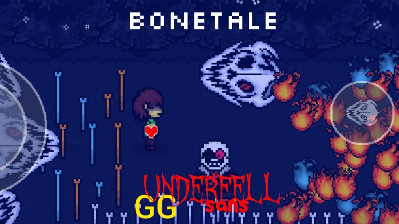 играю в bonetale за GG Underfell санса - YouTube