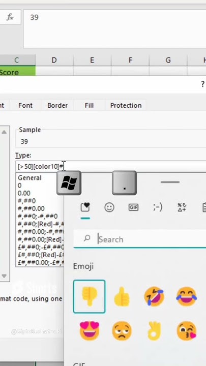 Format Numbers To Look Amazing Excel Shortcuts And Tricks Excelshorts Exceltech Exceltips