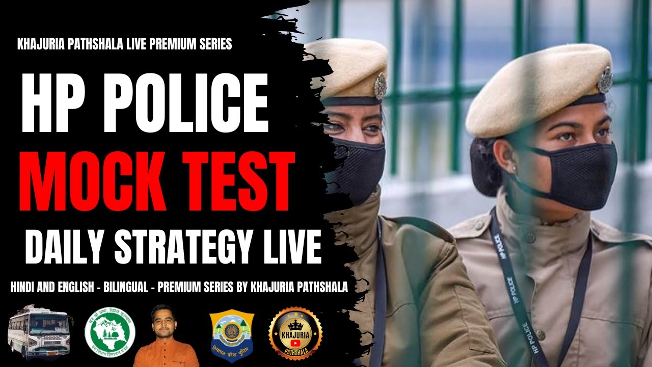 HP POLICE PREPARATION 2024 || HP POLICE CONSTABLE LIVE BATCH || HP ...