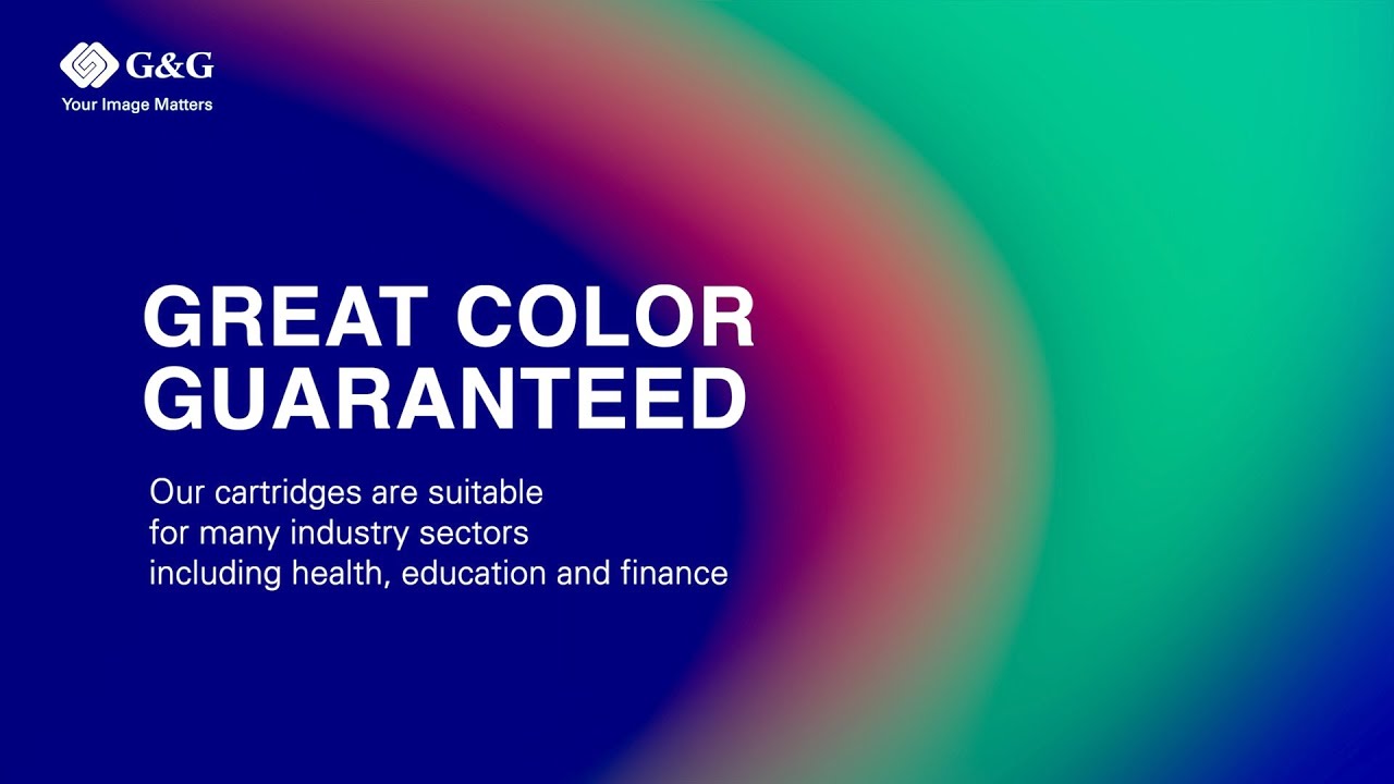 Great Color Guaranteed: Our cartridges are suitable for many industry ...