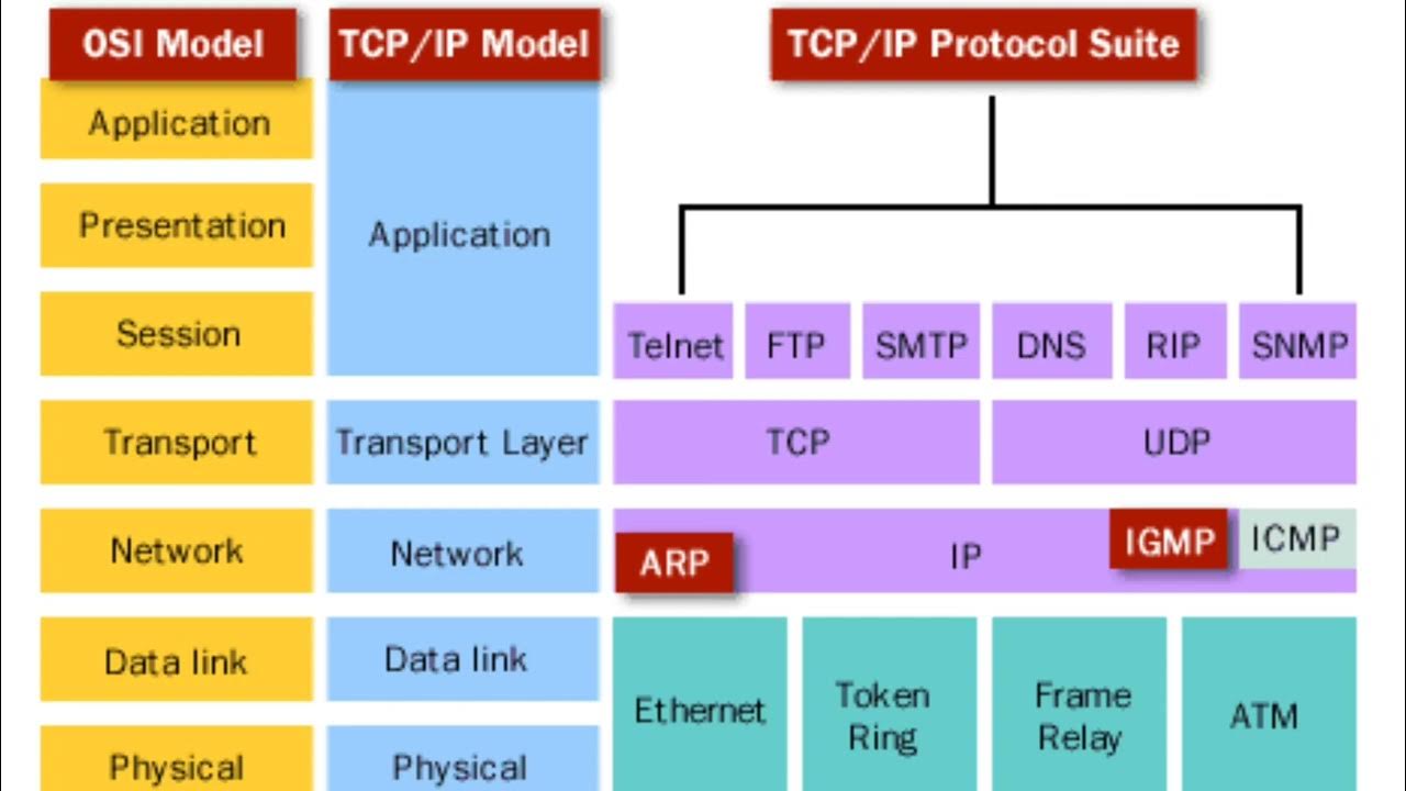 TCP/IP Model Explained: 4 Layers Simplified + Productivity Hack! - YouTube