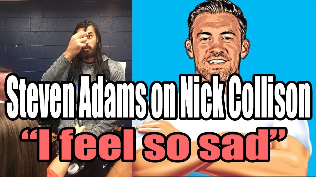 Steven Adams on Nick Collison : "I feel so sad.." , 닉옹을 그리워하는 스티븐 아담스 ...