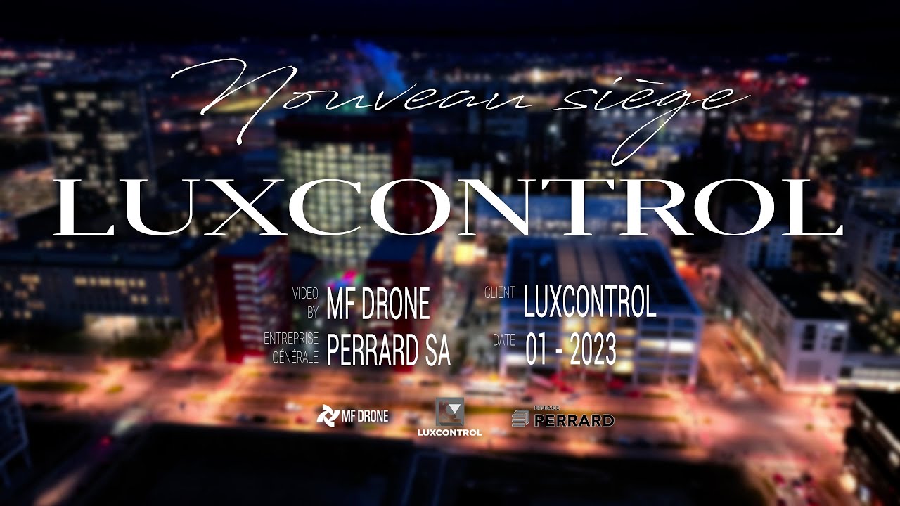 Chantier du nouveau siège de Luxcontrol à Esch Belval - Janvier 2023 ...