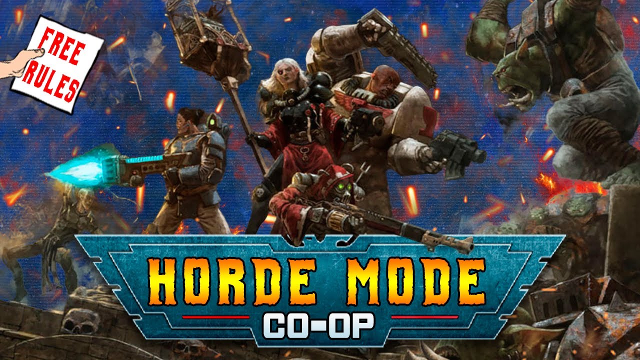 Horde Mode - Playing COD Zombies in 40K - YouTube