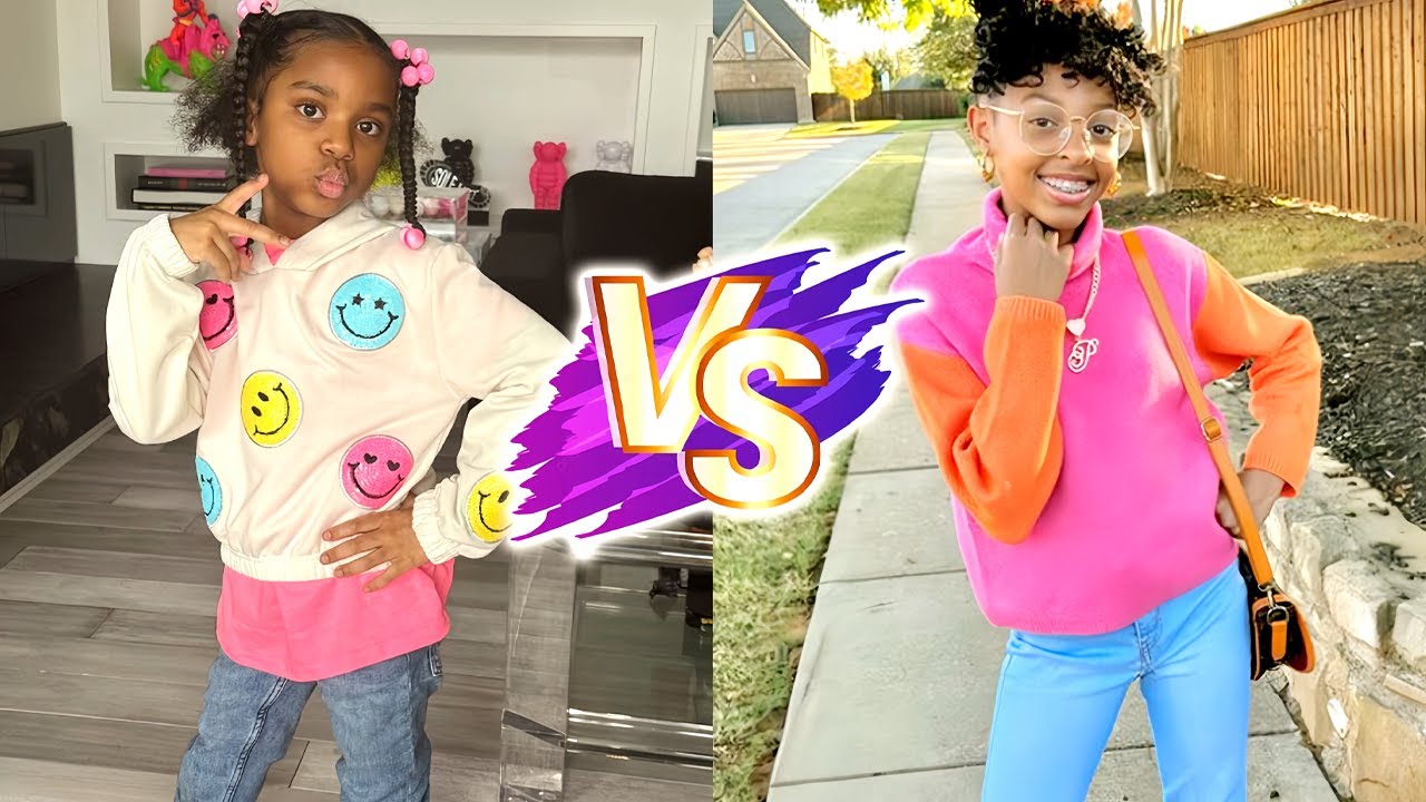 Phe's Playtime VS Paige (Paytin & Paige) Natural Transformation 🌟 2024 ...