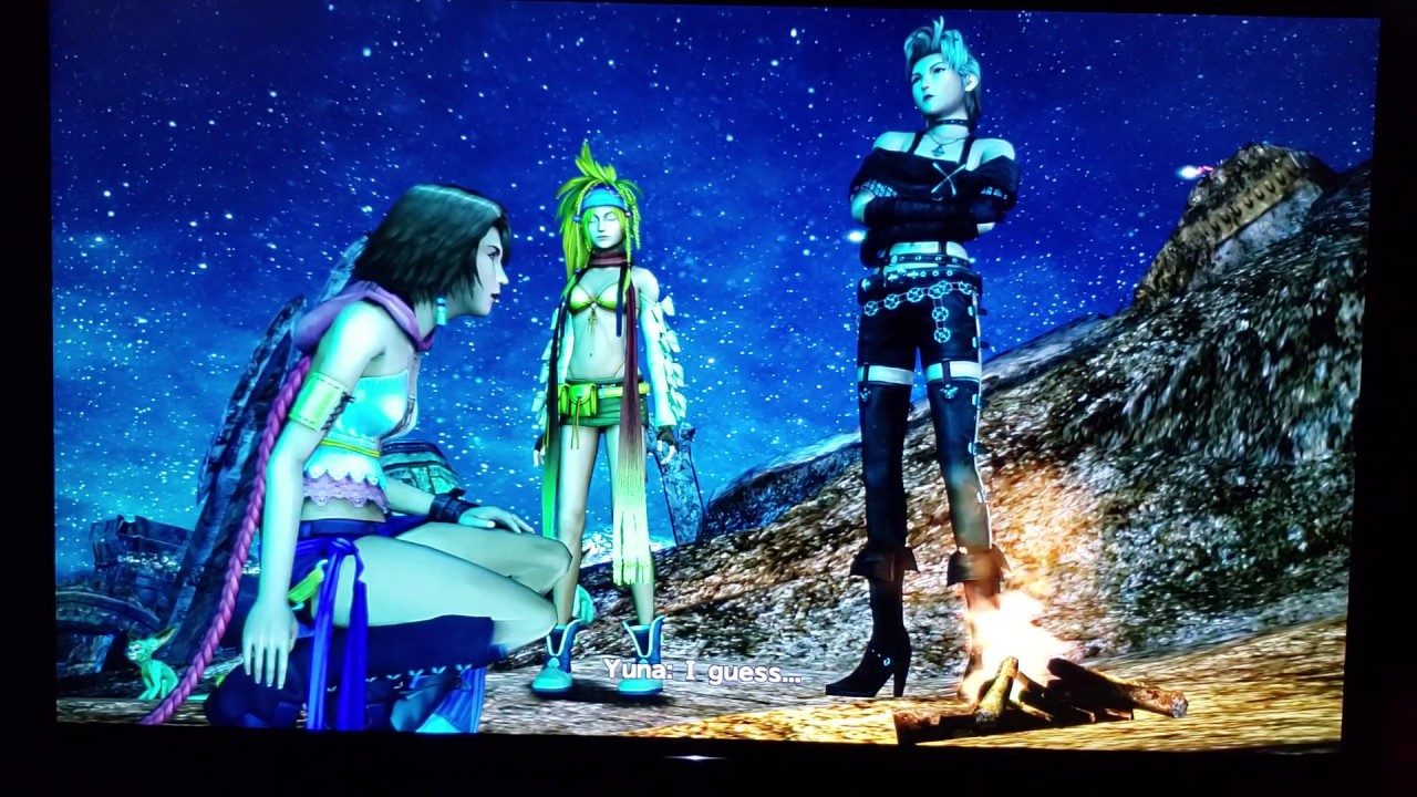 FFX-2 PS4 Lucil and Elma trigger story percent early - YouTube