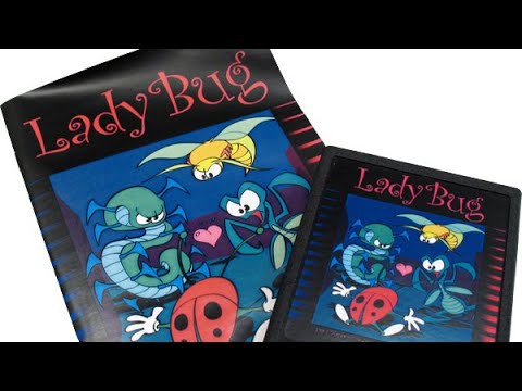 Homebrew Review! Lady Bug for Atari 2600 - YouTube