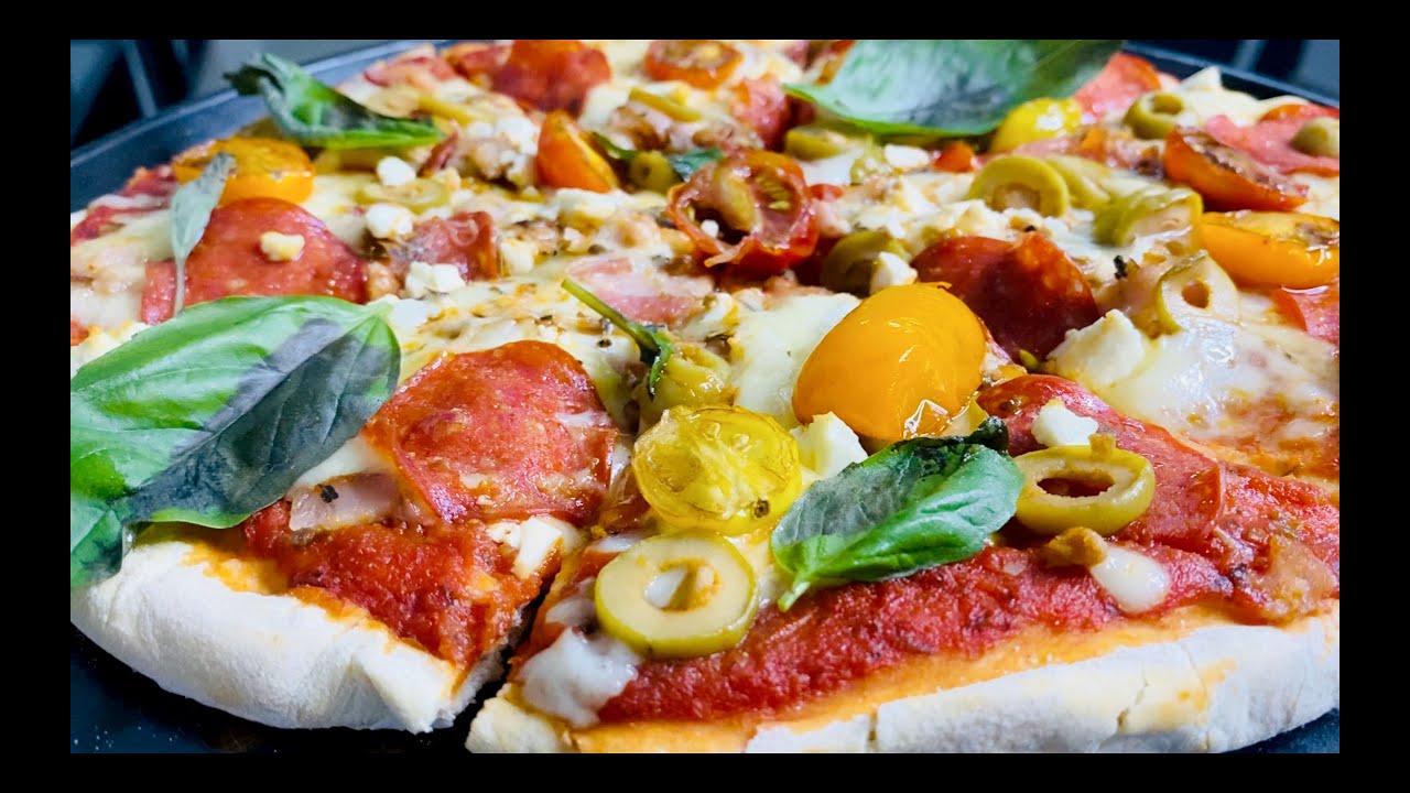 Resèt PIZZA k ap lage pita a - YouTube