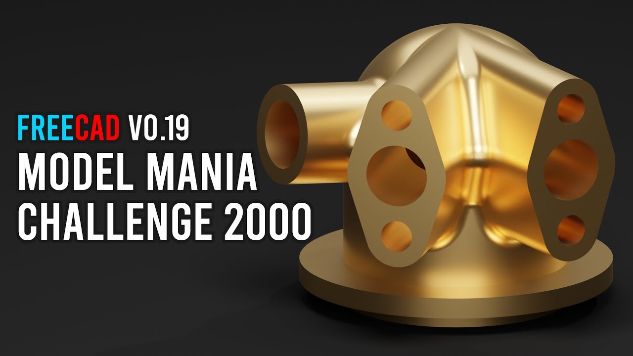 #FreeCAD Tutorial 001 - Model Mania 2000 - YouTube