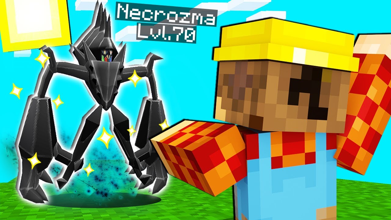 CATTURO NECROZMA POKEMON LEGGENDARIO SU MINECRAFT - Pixelmon Ep.11 ...