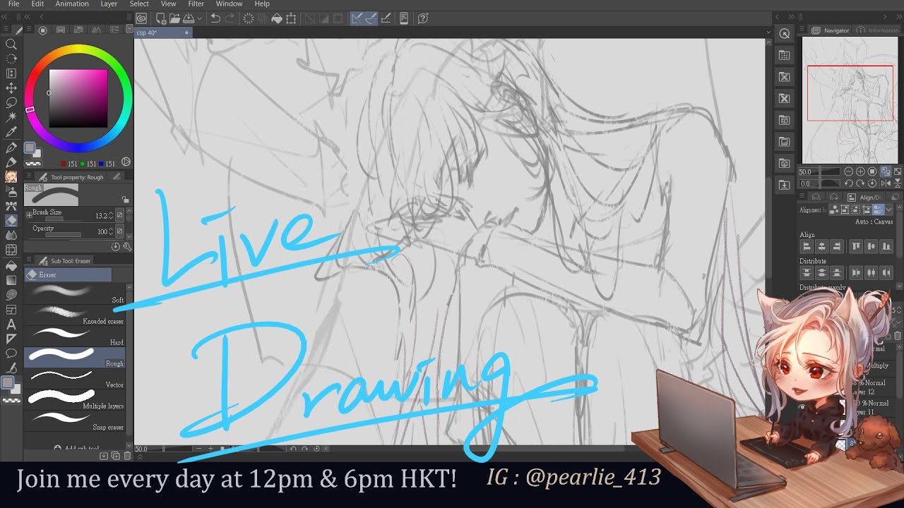 Relaxing drawing session & Chill Music 🎨 (Lofi) - YouTube