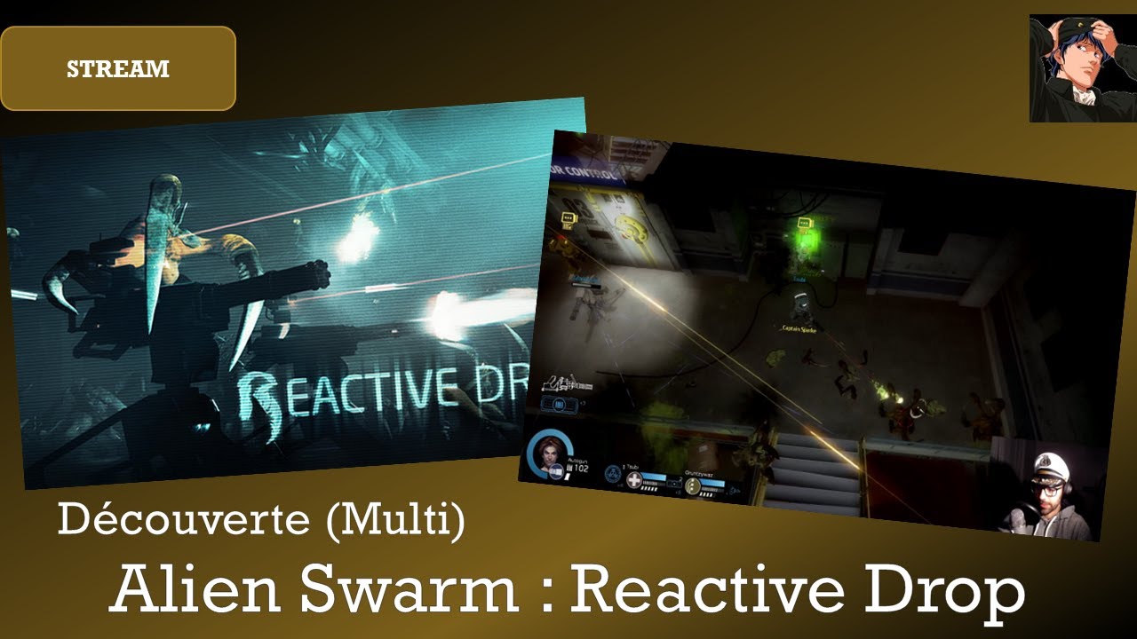 MASSACRE d'aliens entre amis - Alien Swarm : Reactive Drop (2017) - YouTube