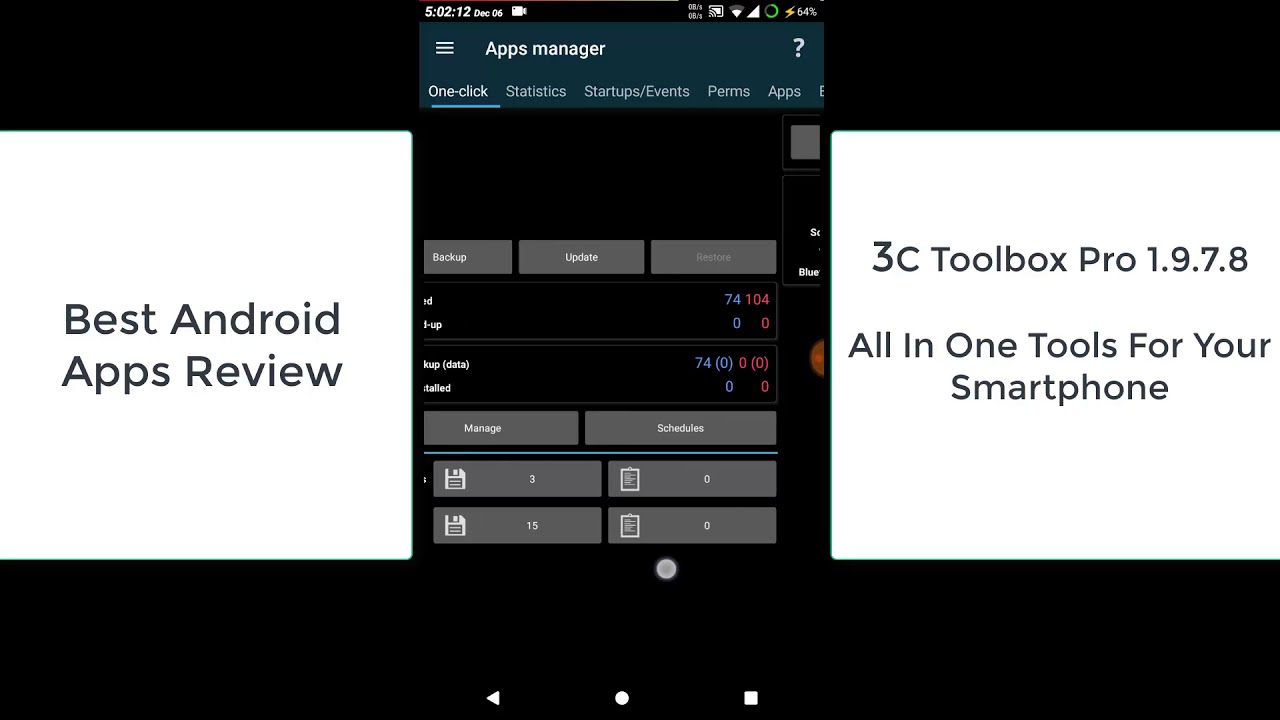 3C Toolbox Pro 1.9.7.8, All In One Tools For Your Smartphone - YouTube