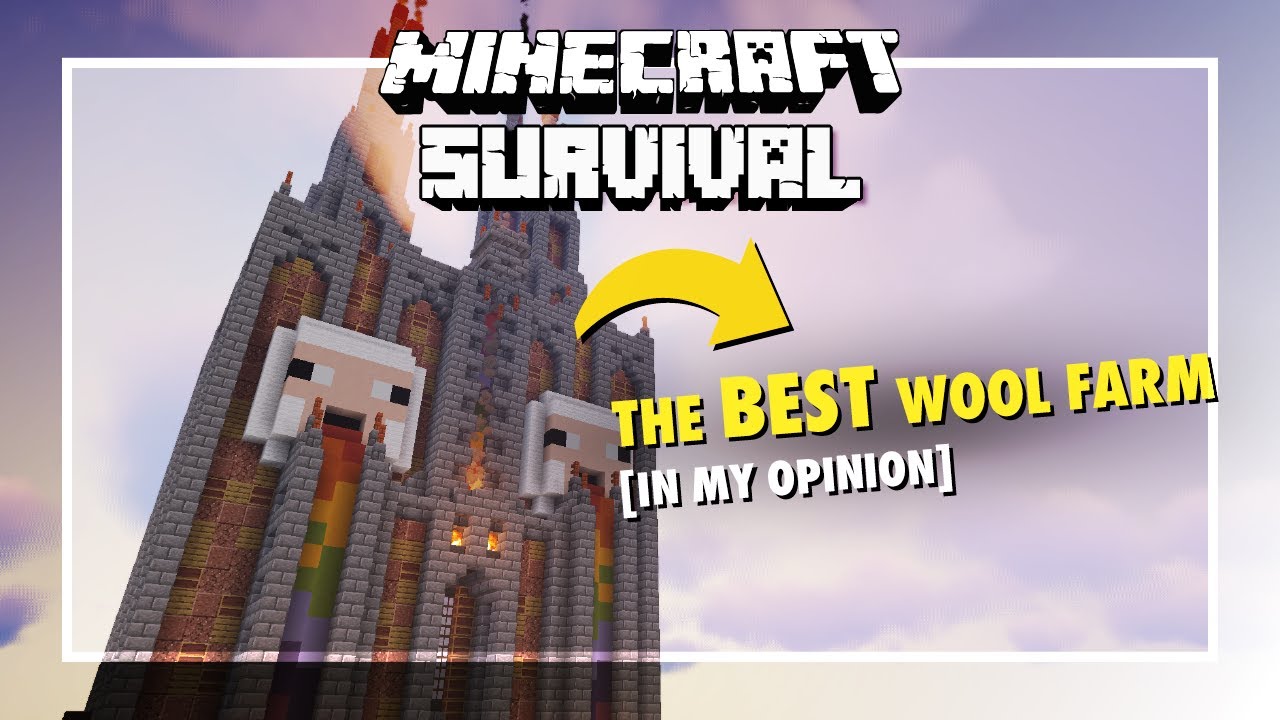 The Wool Factory | Minecraft 1.15 Survival Let's Play | Brew & Build ...