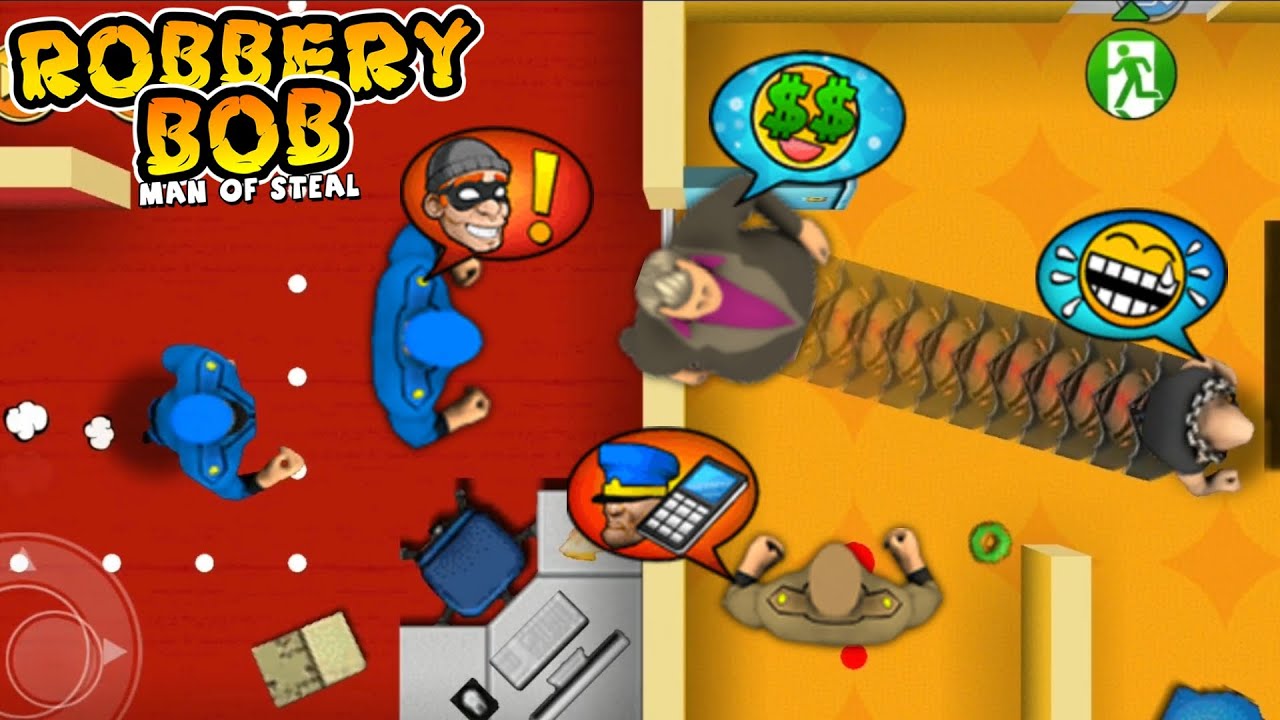Robbery Bob - Super Biffen vs Don Troll All Police v23 - YouTube