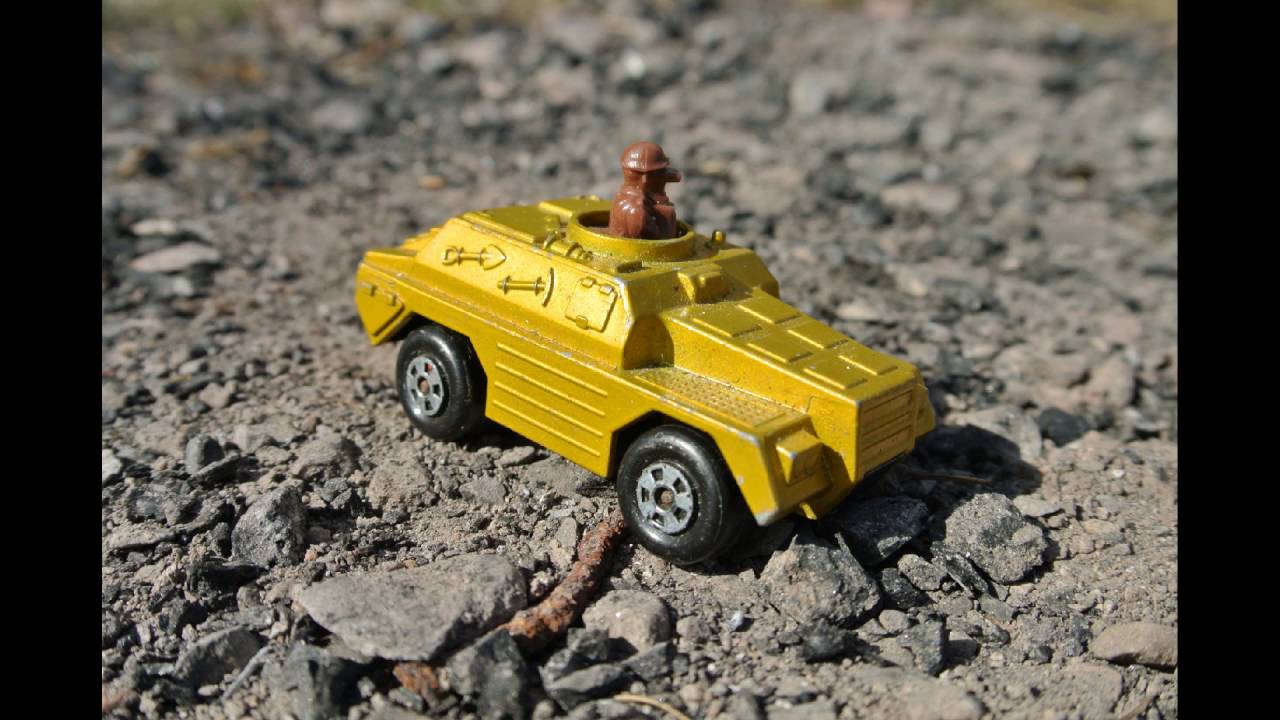 Matchbox Stoat armoured car made in1973 - YouTube