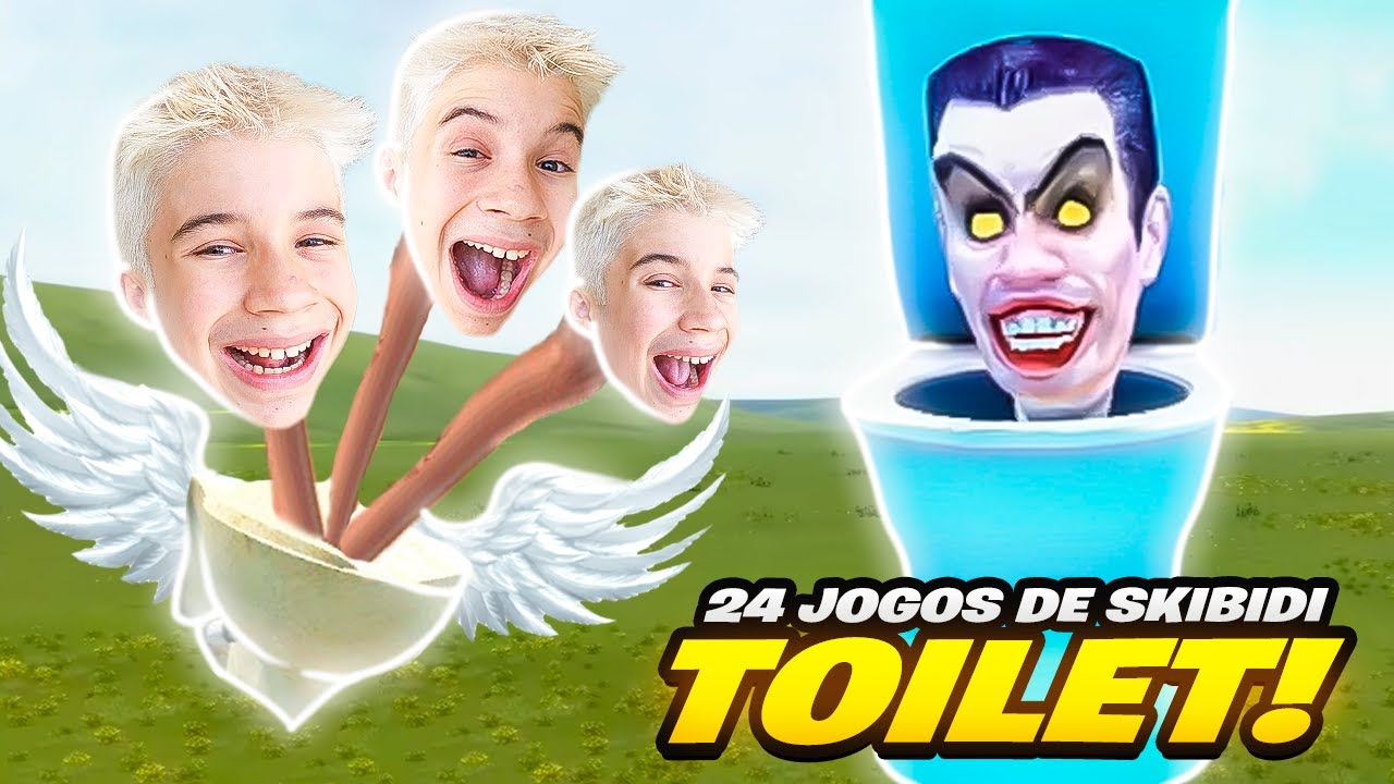 24 Jogos de Skibidi Toilet em 24 Horas😆 - YouTube