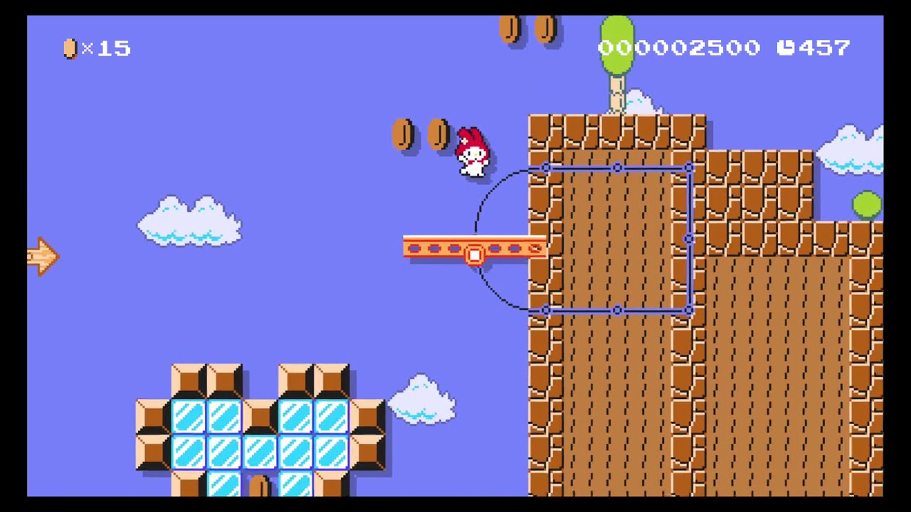 Super Mario Maker Event Course Hello Kitty & My Melody (2) - YouTube