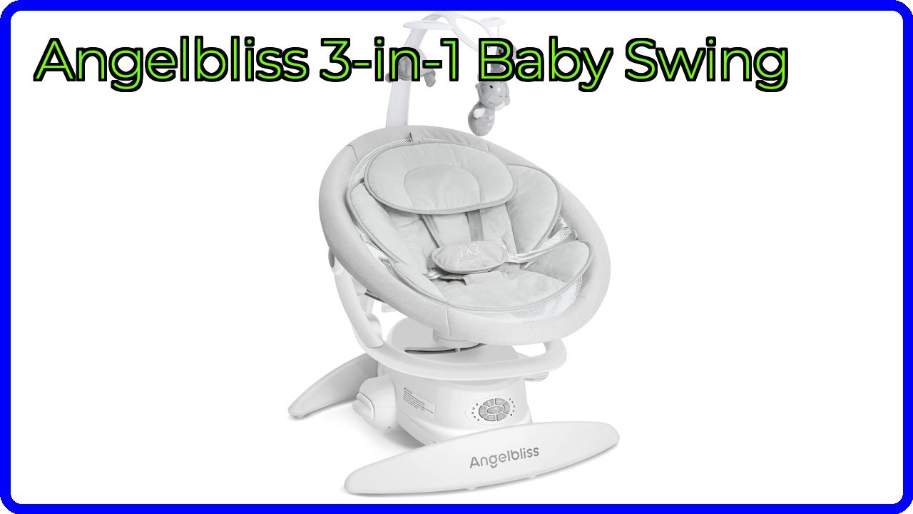 REVIEW (2025): Angelbliss 3-in-1 Baby Swing. ESSENTIAL details. - YouTube