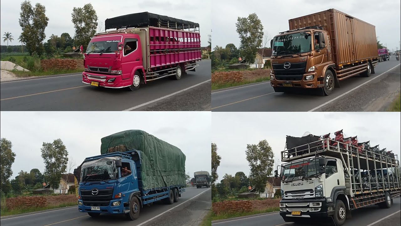 truk angkut sapi,truk wing box,truk hino 500 modifikasi,truk tronton ...