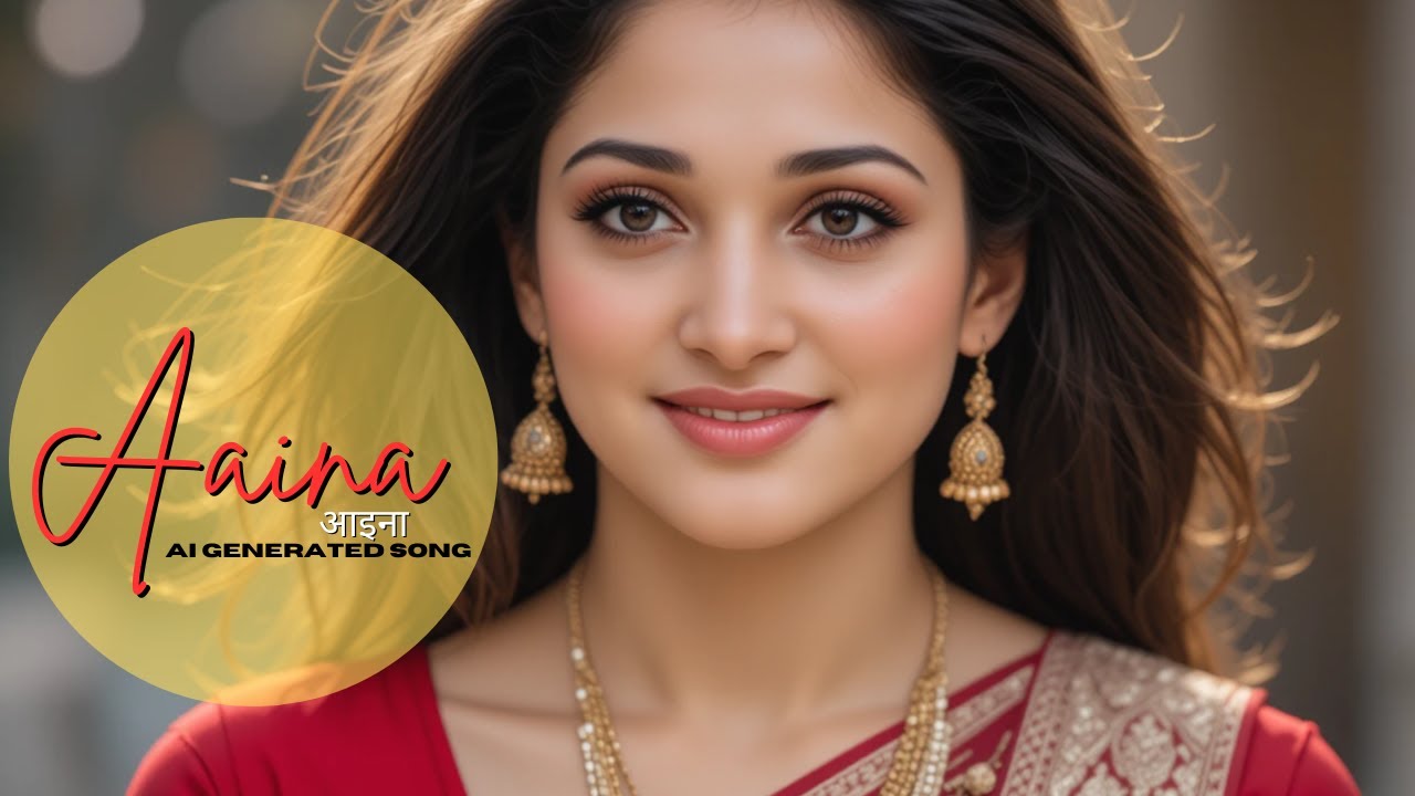 New Bollywood Song | Aaina | AI Music Video | - YouTube