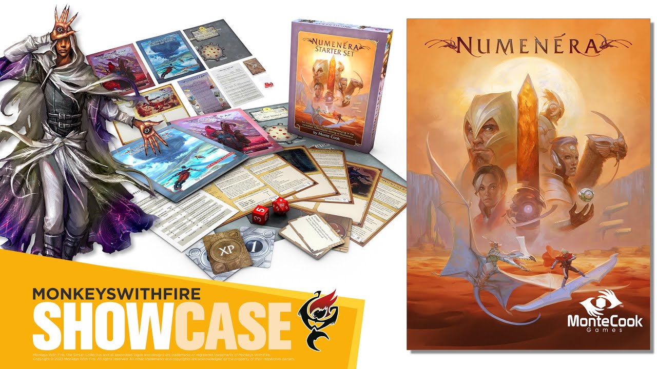 SHOWCASE || NUMENERA: STARTER SET || MONTE COOK GAMES || UNBOXING - YouTube