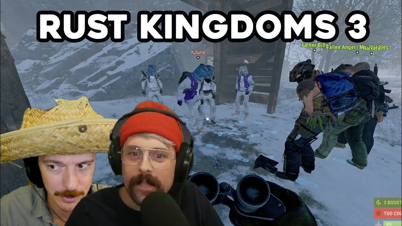 🔴LIVE - RUST KINGDOMS 3 - FINALLY TOGETHER (DAY 5) - YouTube