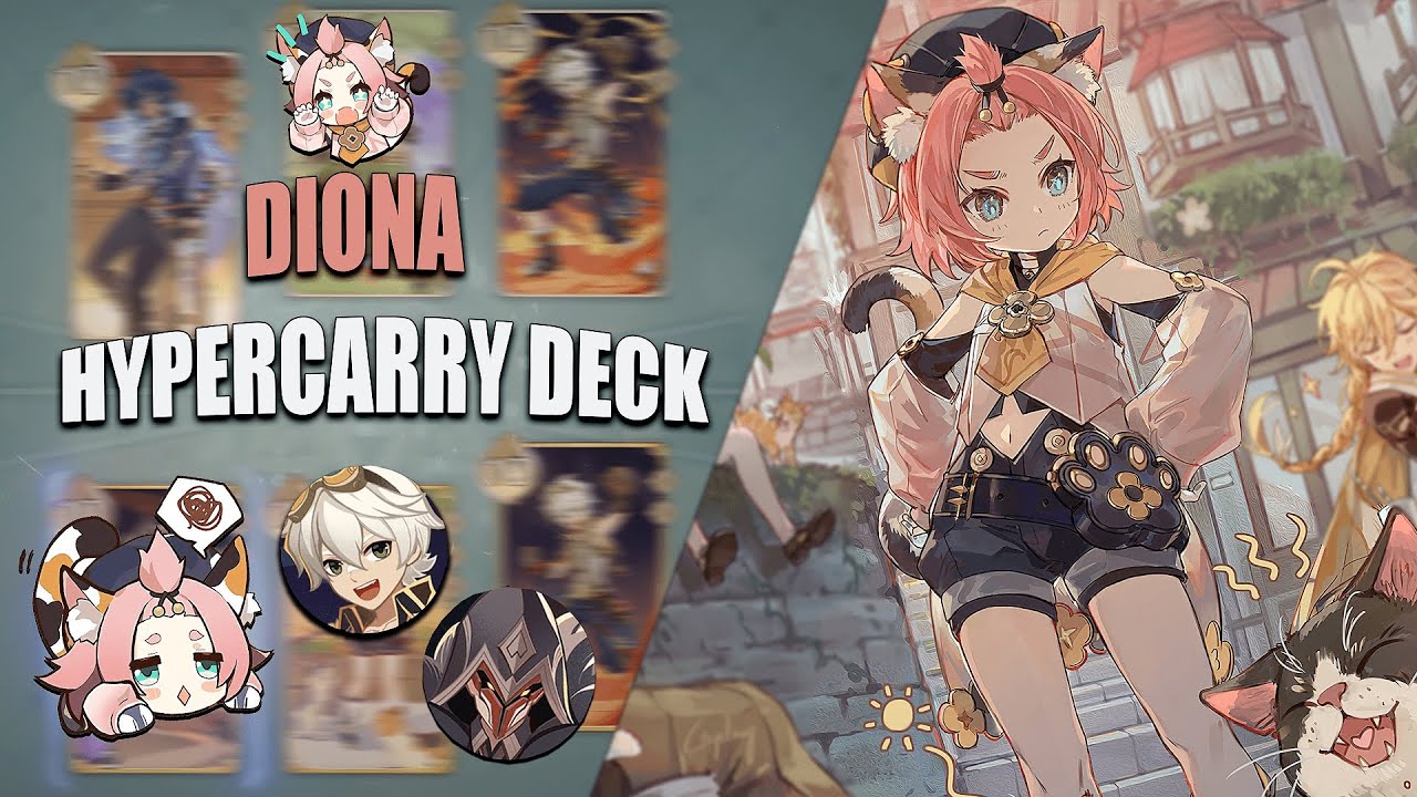 Hypercarry Diona Deck | Genshin Impact TCG - YouTube