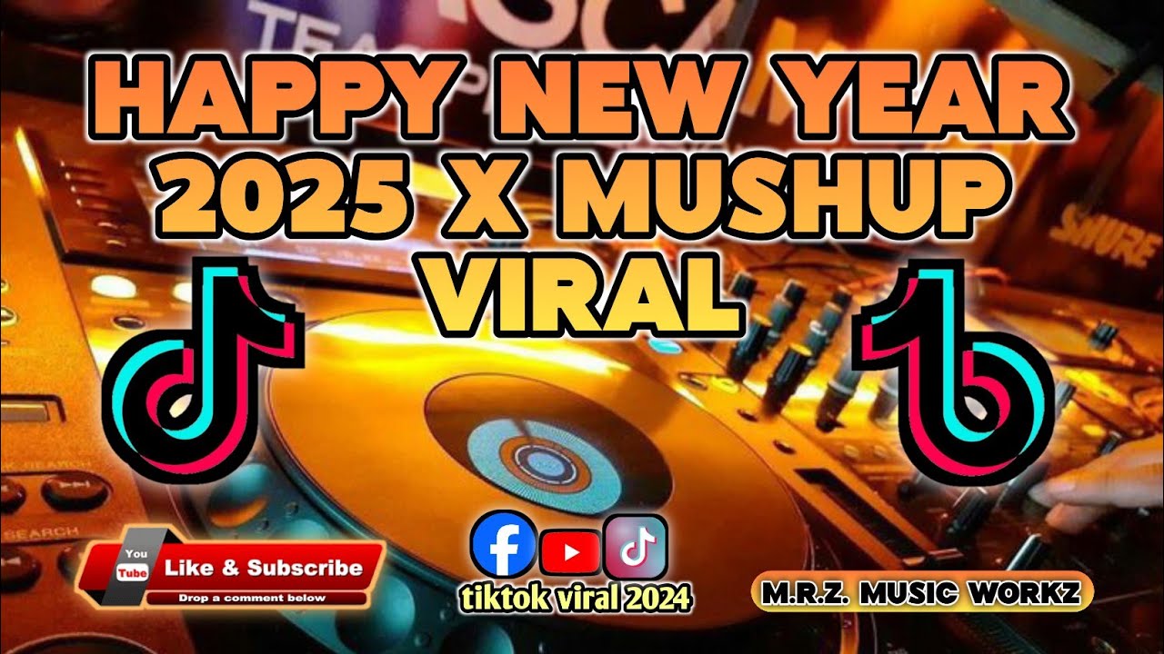TRENDING HAPPY NEW YEAR SONG SPECIAL MIX 2024-2025 - (BANGER REMIX) - M ...