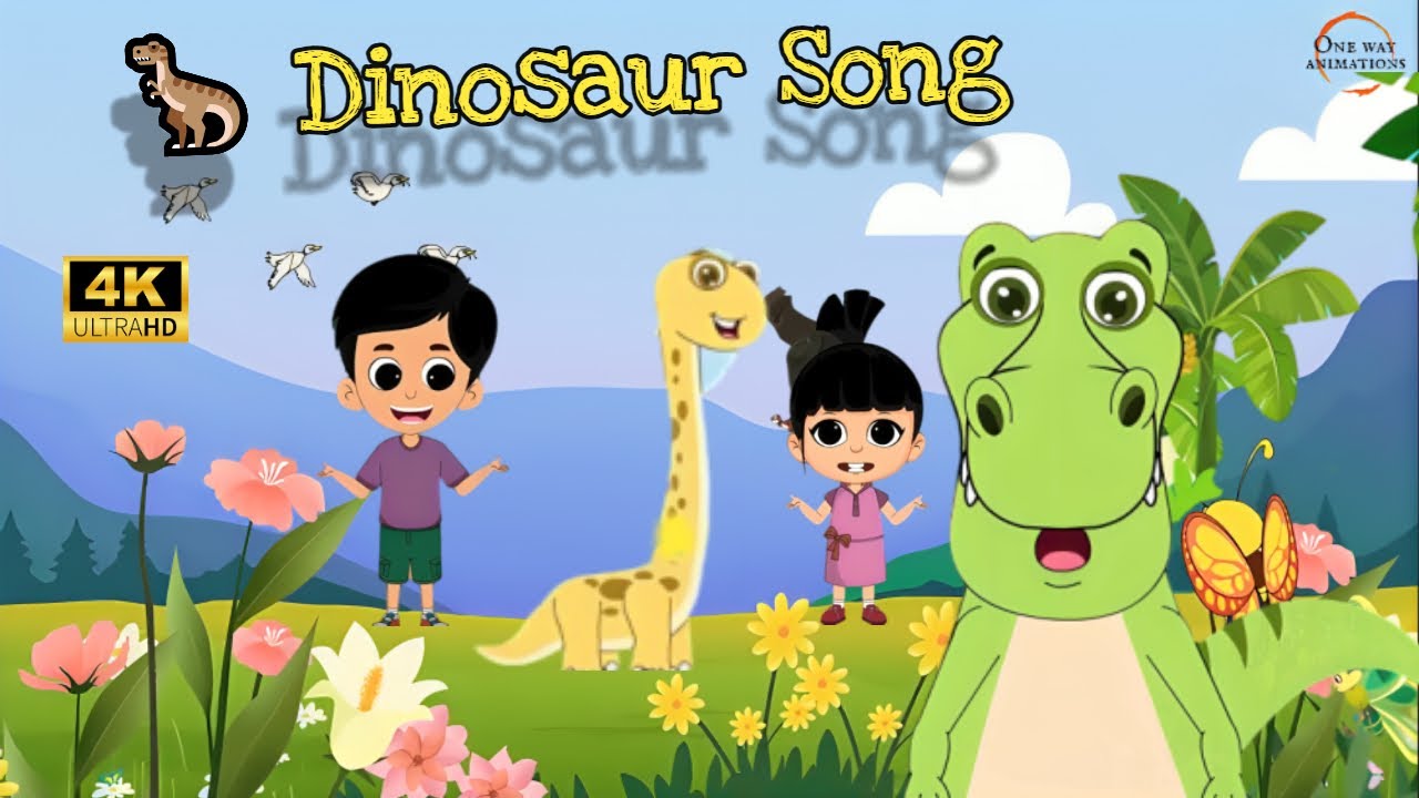 🦖 Dinosaur Song | Kids song | Fun and Educational Dino Tunes! 🎶 - YouTube