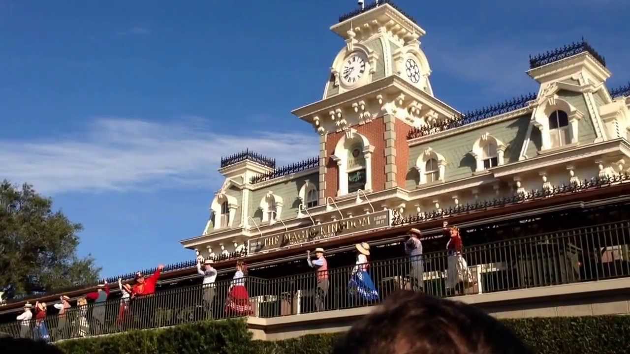 Disney World Magic Kingdom Opening Ceremony - YouTube