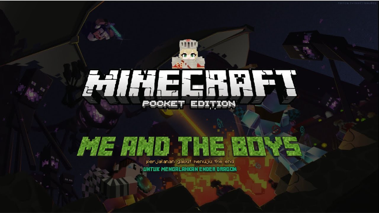 Minecraft : Perjalanan untuk mengalahkan Ender Dragon bersama teman ...