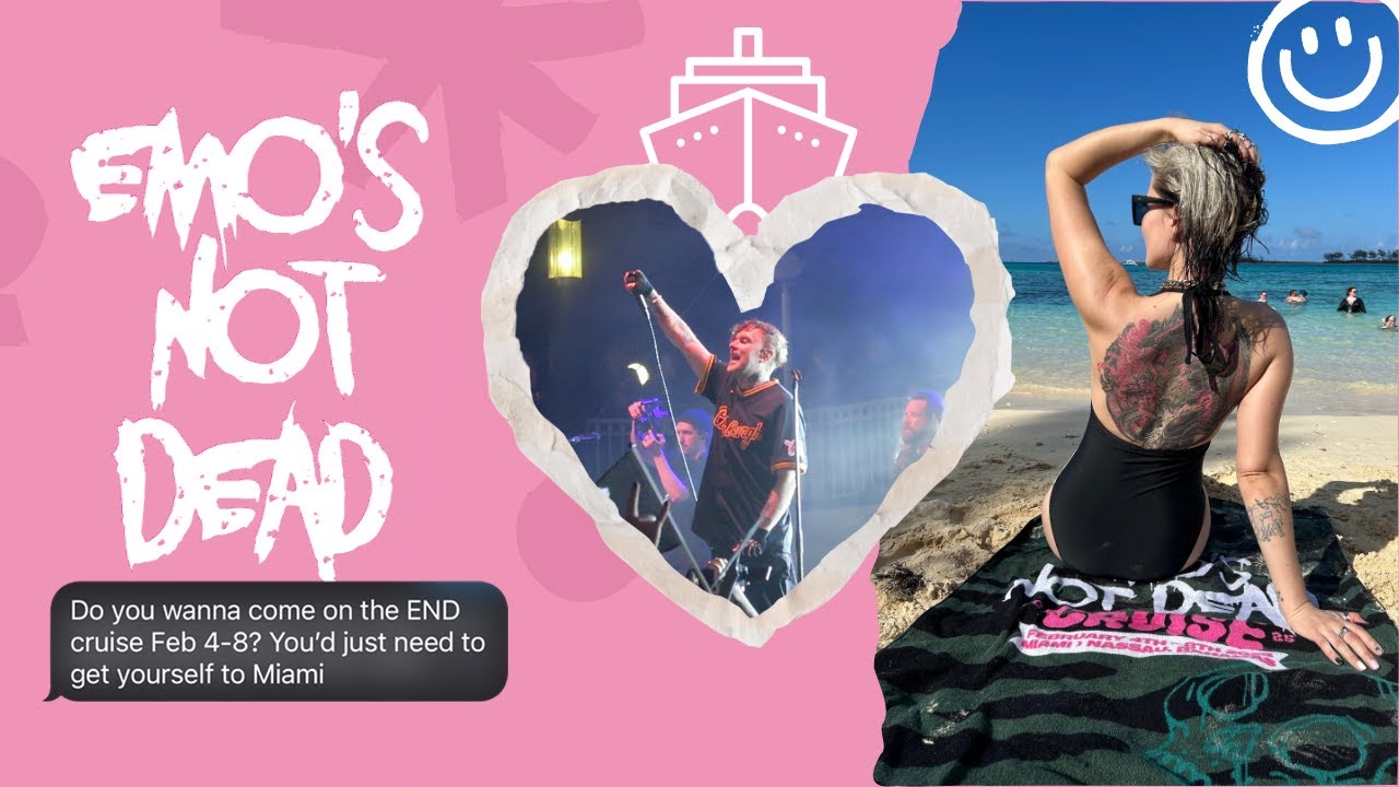 Emo’s Not Dead Cruise 2025: Crowdsurfing, Pokemon Cards, & Bert ...