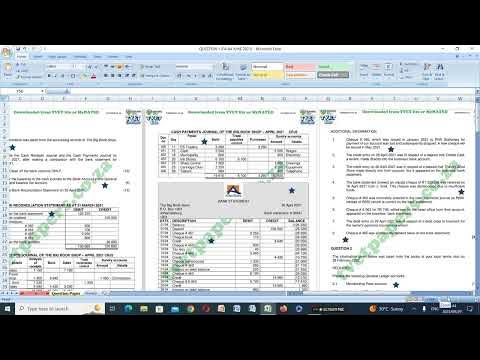 How to do Bank Reconciliation part 1 - YouTube