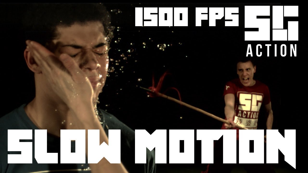 SG Action: Slow Motion! - Motion Pro X3 shoot 1500 fps - YouTube