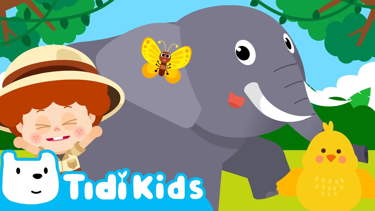 🐘 Elephant Song + More | Jumbo Animal Song Collection! 🎶Nursery Rhymes ...