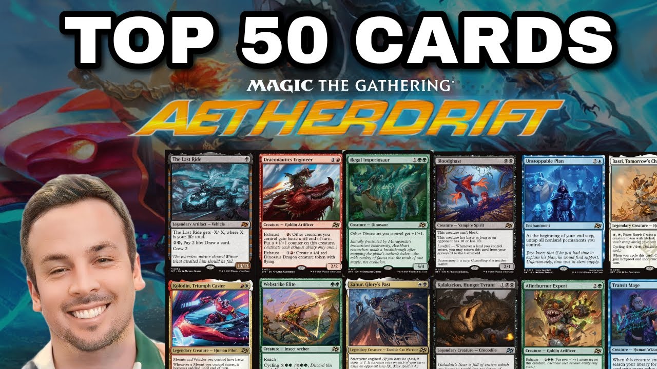 BEST NEW STANDARD Cards REVIEWED! (AETHERDRIFT) - YouTube