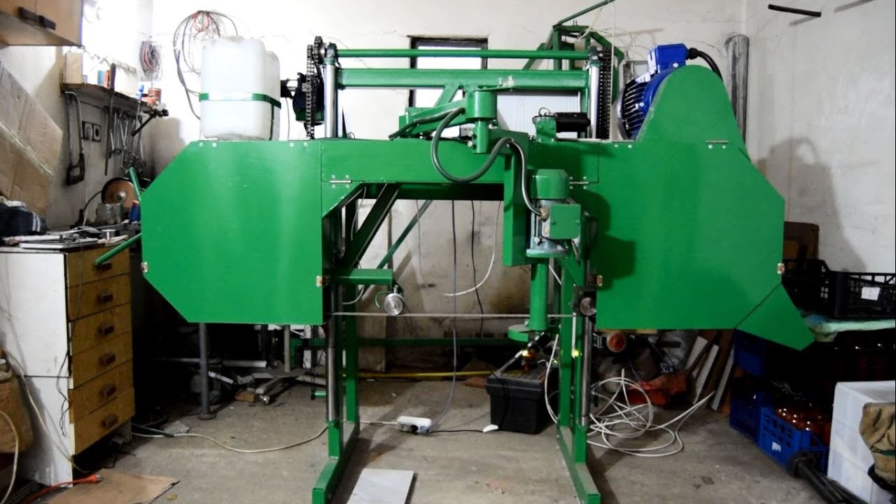 Homemade Sawmill Project: Part 3 (Automation, setworks) - YouTube