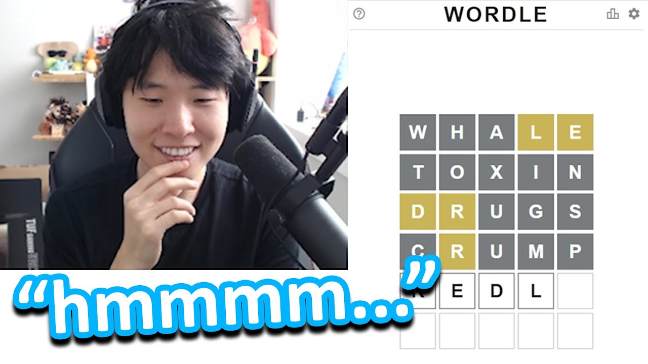 Toast plays WORDLE for the first time - YouTube