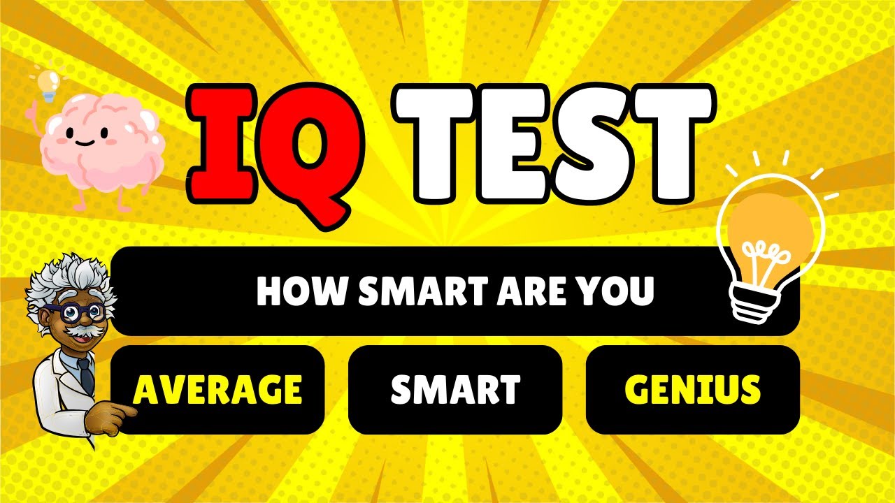 An IQ Test for Smart People 🧠🤯 | How Smart Are You ? - YouTube