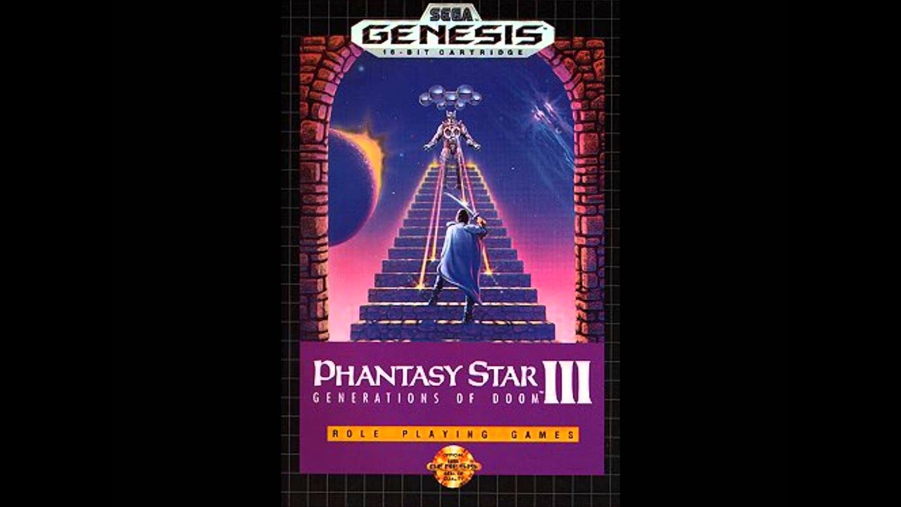 Phantasy Star 3 World Map - Map