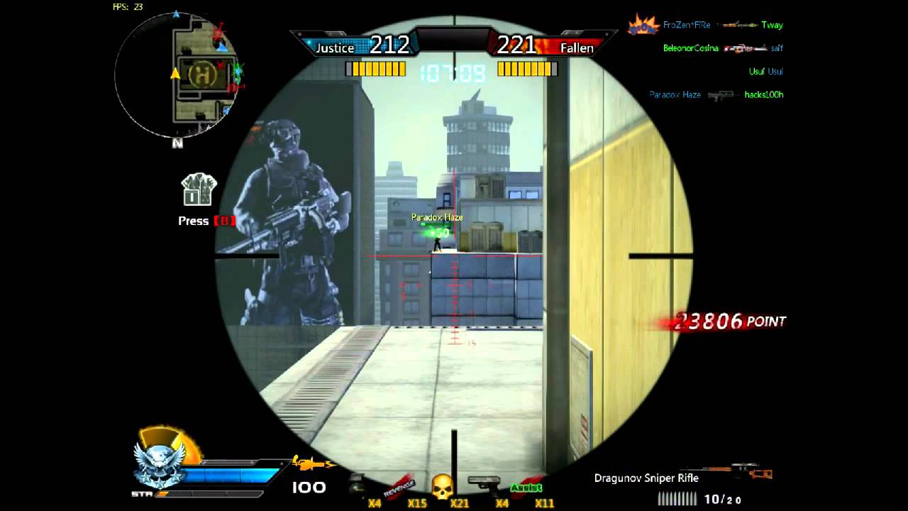 Sniper Gameplay ! - Absolute Force Online - YouTube