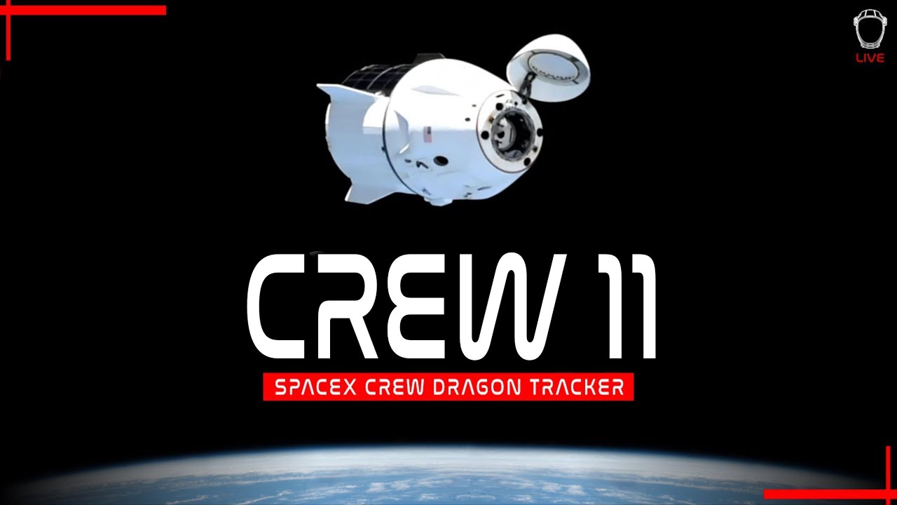 TRACKER! SpaceX Crew 11 Dragon Tracker - YouTube